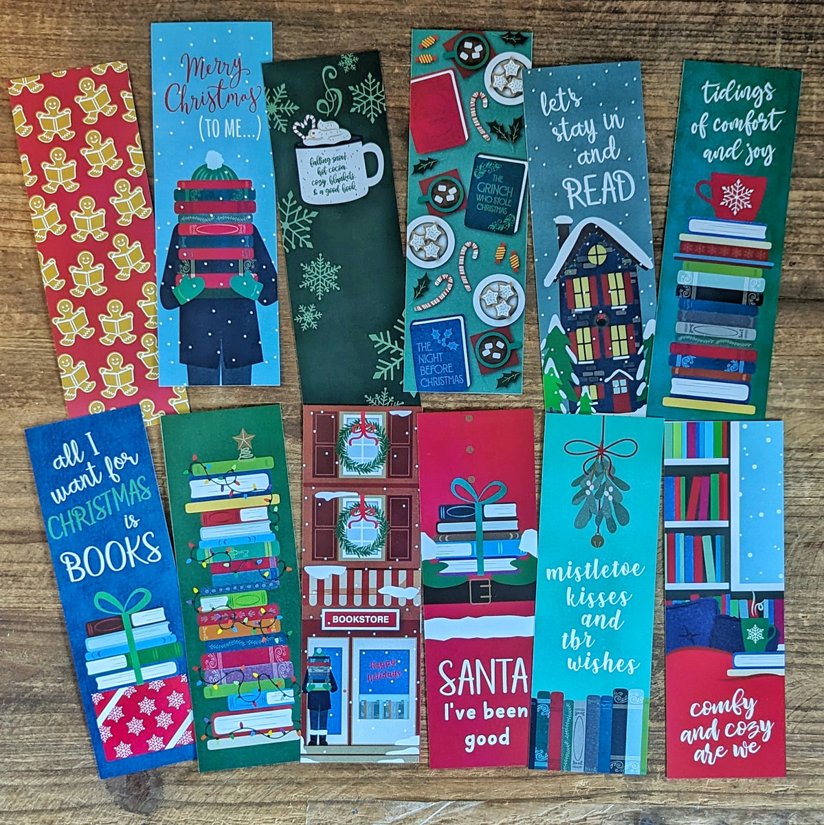 The Twelve Bookmarks of Christmas - 2021 – SJWonderlandz