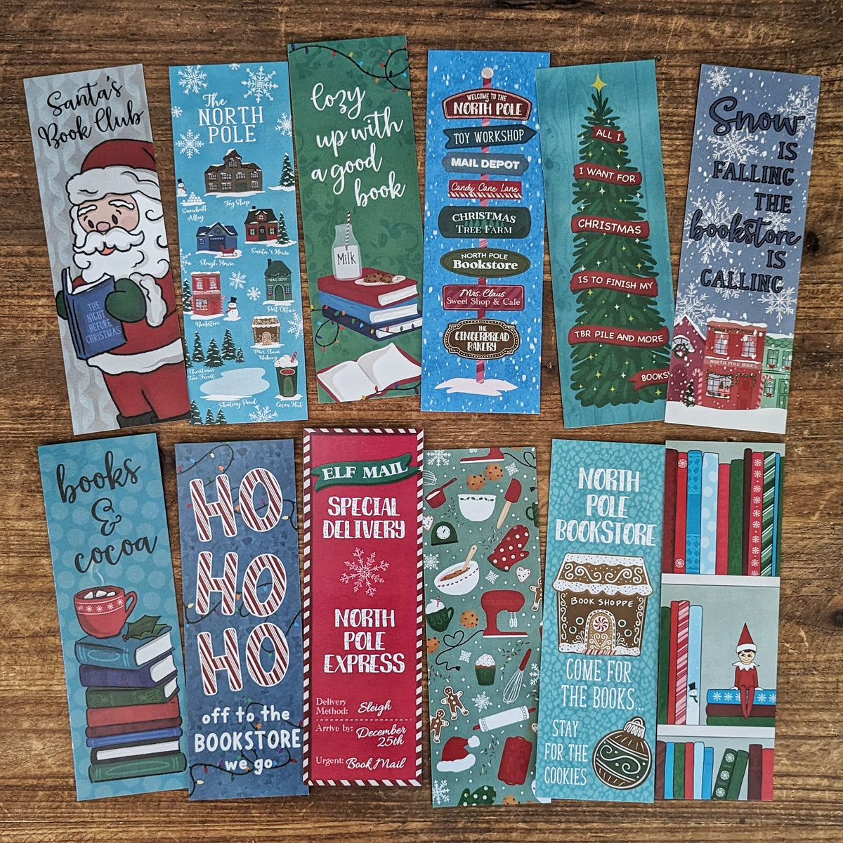 The Twelve Bookmarks of Christmas - 2023 – SJWonderlandz