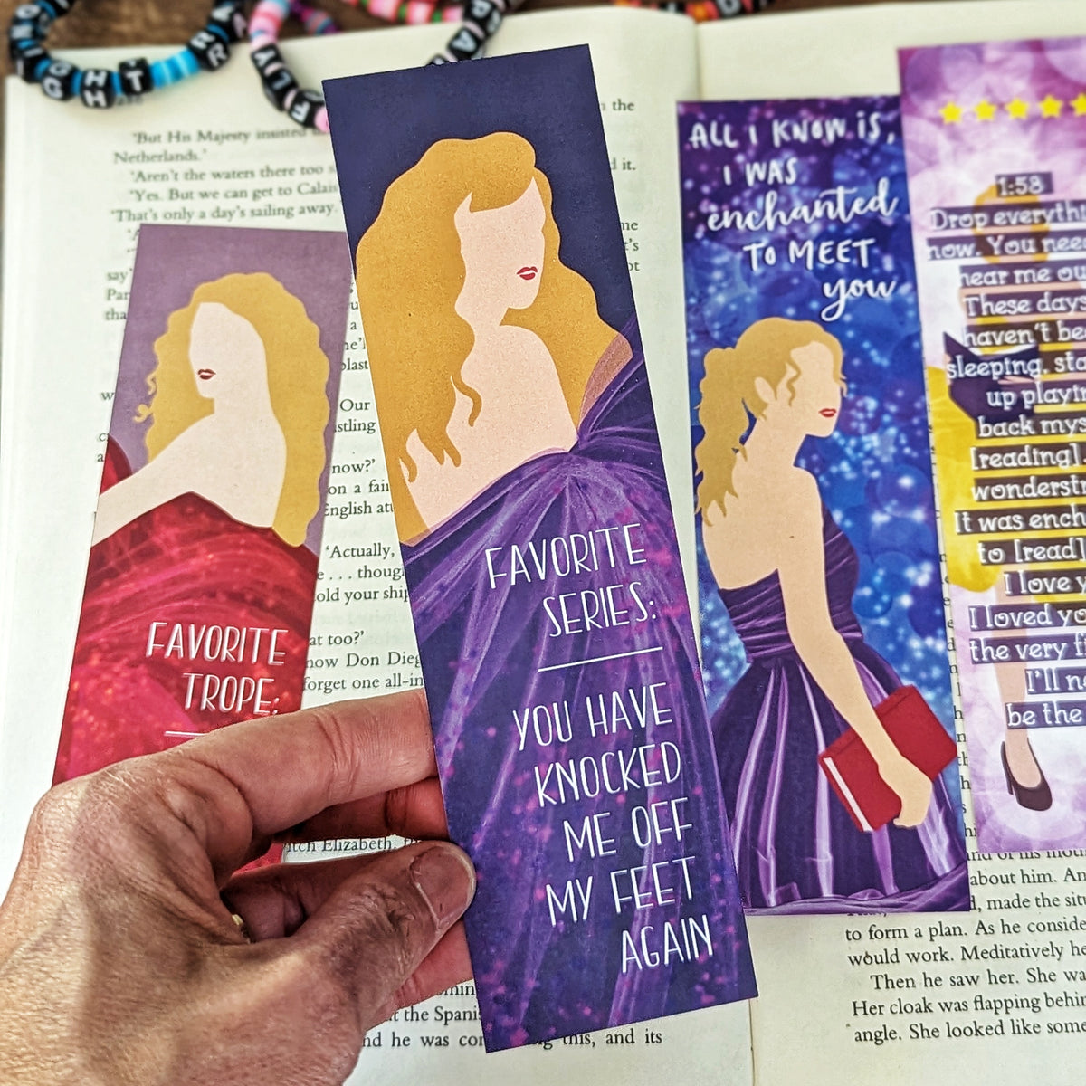 Speak Now Inspired Bookmarks - 2nd Series – SJWonderlandz