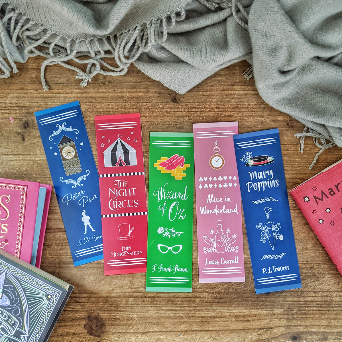 Book Spine Series - Bookmark – SJWonderlandz