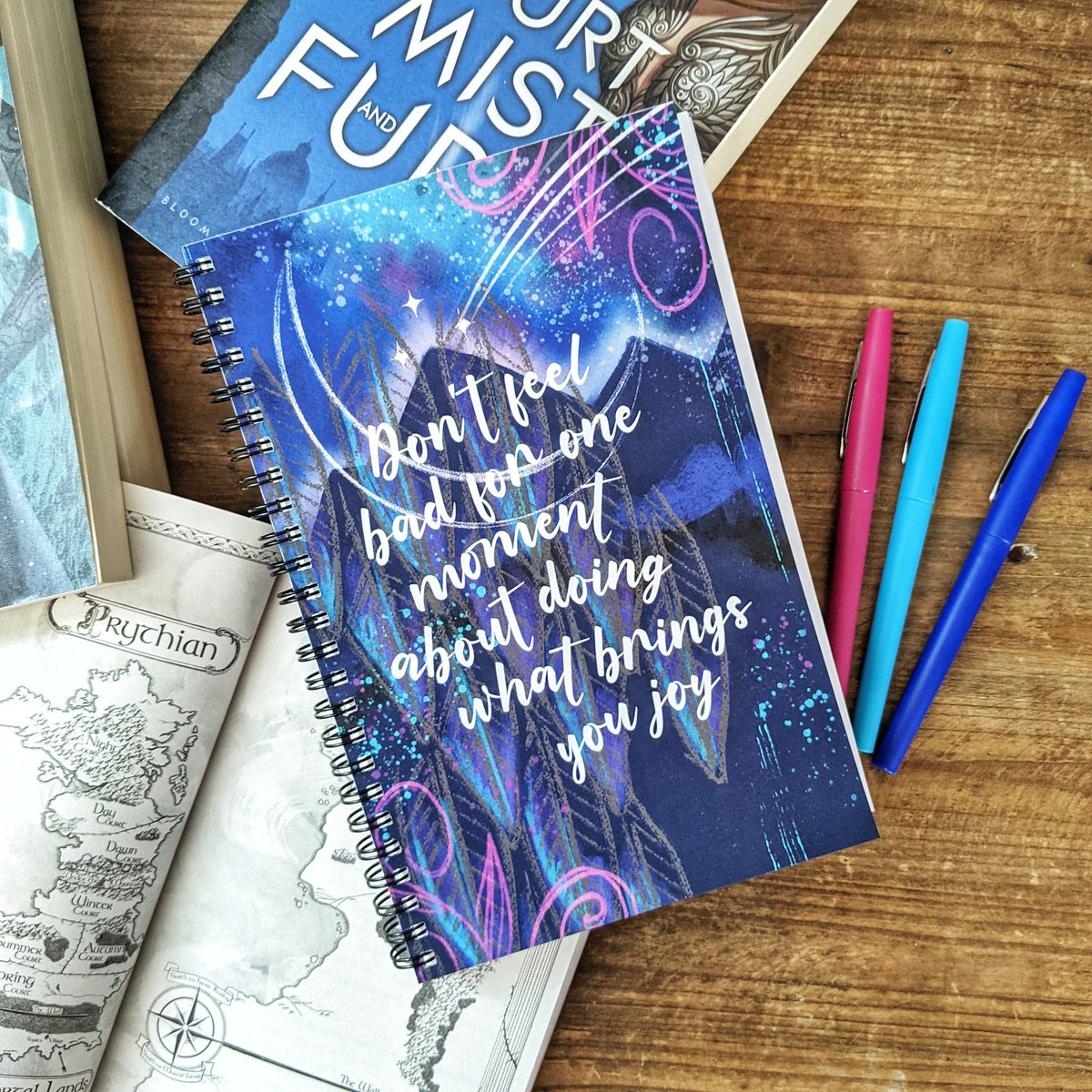 New Product: Double-Sided Notebook – SJWonderlandz