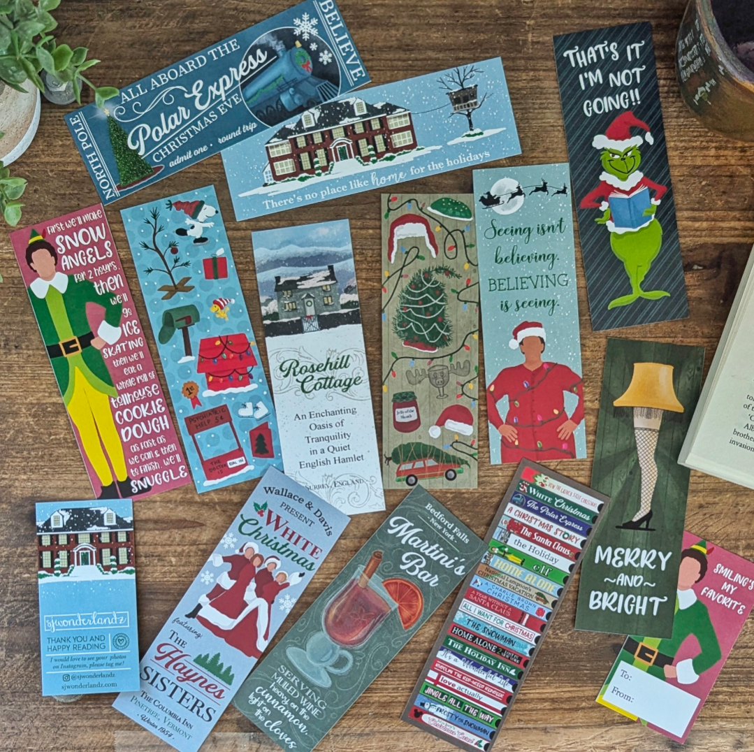The Twelve Bookmarks of Christmas - 2024 – SJWonderlandz