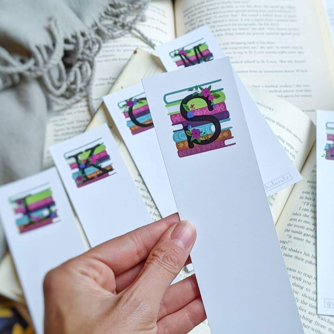 Monogram Bookmarks - Bookmark – SJWonderlandz