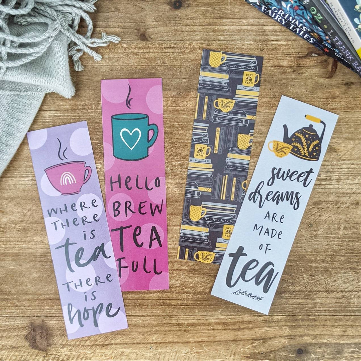 Mug Bookmarks, Tea, Coffee - Bookmark – SJWonderlandz